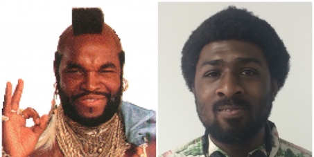 La gente linda de internet: Que Matt se haga la Mario Baracus. (La Mr. T)