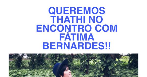 Thathi no Encontro com Fátima Bernardes